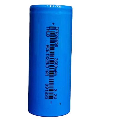 China 26650 Lithium Iron Phosphate THLB Battery 3.2v 3600mah Cylindrical Battery Cells for sale
