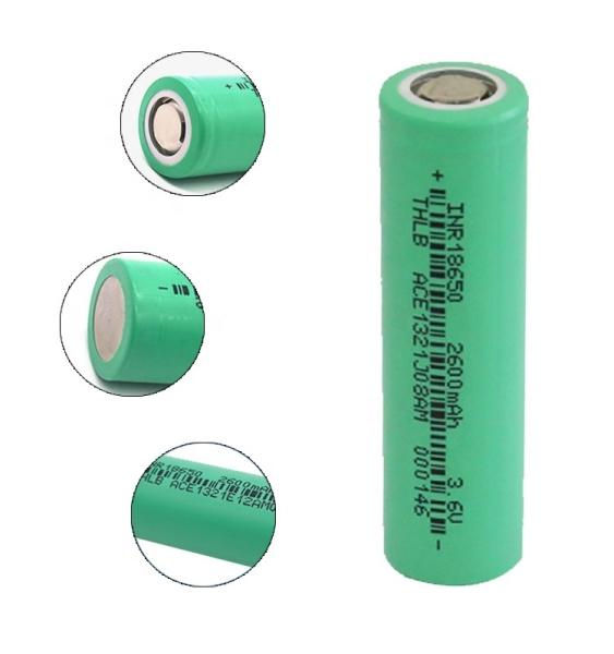 Quality NCM 18650 Lithium Ion Battery 2500mAh 2600mAh Cylindrical Electric Vehicle Battery Cell for sale