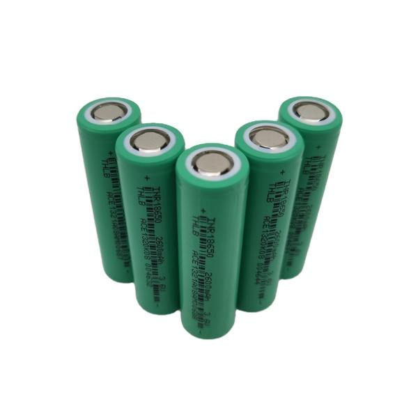 Quality LiNiMnCoO2 18650 Lithium Ion Battery Cells 3.6 Volt 2600mAh For Electronics Toys for sale