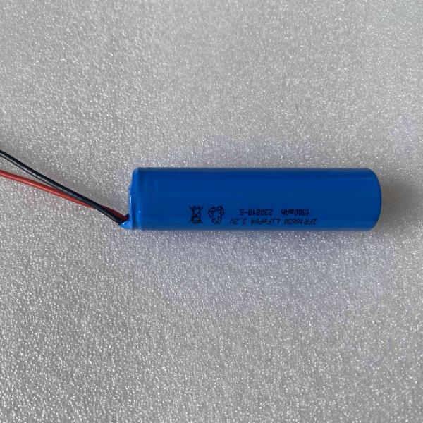 Quality 3.2V 1500mAh 18650 1S1P Rechargeable Batteries Pack With Pcb JST Connector for sale