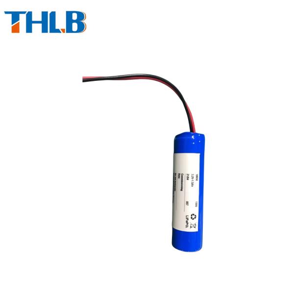 Quality NCM 3.6V 18650 2500mAh 2600mAh Solar Light Lithium Battery With PCB for sale