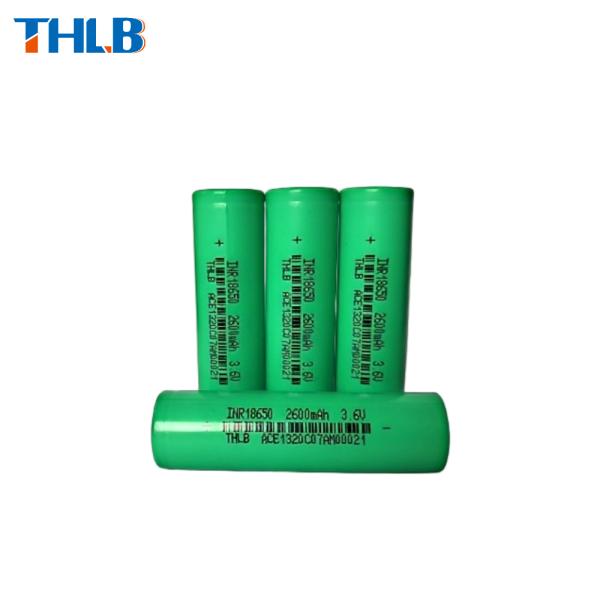Quality 18650 Lithium Ion Battery Cells 3.6 Volt 2600mAh For Electronics Toys for sale