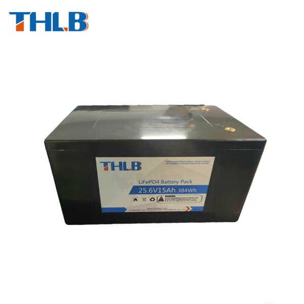 Quality Solar Tracker Lithium Battery 25.6V 15Ah high efficiency with long cycle life  for sale