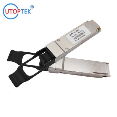 China Cisco QSFP-40G-SR4 Compatible 40GBASE-SR4 QSFP+ 850nm 150m DOM MTP/MPO-12 MMF Optical Transceiver Module for sale
