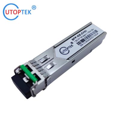 China 1.25G SFP 80km 1550nm optical transceiver module 1G sfp DDM for Cisco/Huawei/HPE/Juniper/ZTE/Netgear for sale
