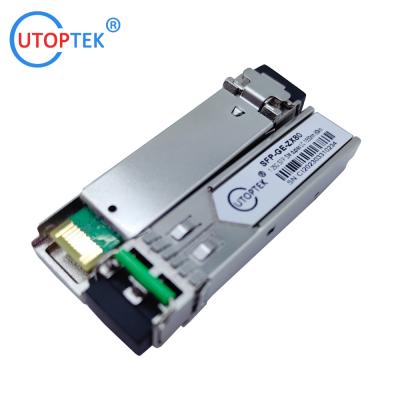 China 1.25G SFP 80km 1550nm optical transceiver module 1G sfp DDM for Cisco/Huawei/HPE/Juniper/ZTE/Netgear for sale