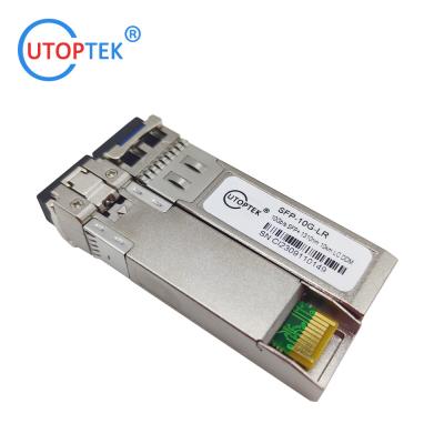 China Huawei Compatible 10G SFP+ LR SM Duplex LC 1310nm 10Km with DDM function for sale