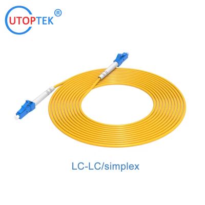 China Simplex SC/FC/ST/LC fiber patch cord 0.9/2.0/3.0mm UPC/APC LSZH1m/2m/3m/5m/10m/50m patch cord cable  customized for sale