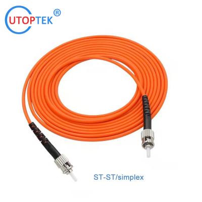 China Simplex SC/FC/ST/LC fiber patch cord 0.9/2.0/3.0mm UPC/APC LSZH1m/2m/3m/5m/10m/50m patch cord cable  customized for sale