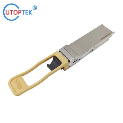 China Cisco Compatible QSFP28-100G-SR4 MMF MPO/MTP 850nm 100m optical sfp transceiver 100G module for Cisco/huawei/Microtik for sale