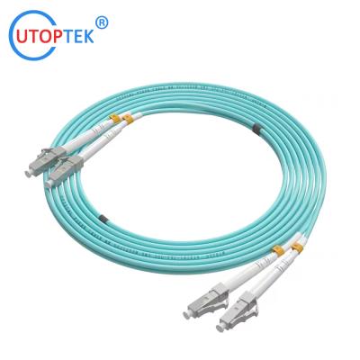 China Customized OM3/OM4 Fiber prach cord cables LSZH 1m/2m/3m/5m/10m/50m patch cord cable for sale