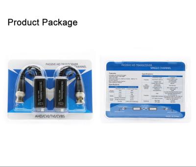 China 720P/960P/1080P/2MP/3MP/5MP/8MP Video Balun Passive Coaxial BNC to RJ45 video Balun for sale