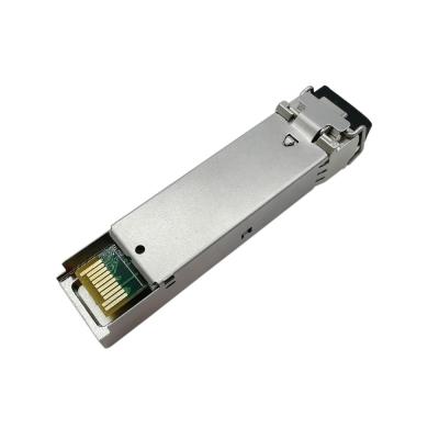 China 1.25G SFP module simplex LC 10km optical transceiver compatible cisco/huawei/HP/Aruba/Ericsson/Mikrotik for sale