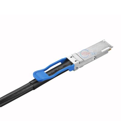 China 100G QSFP28 to 4xSFP28 Passive Direct Attach Copper (DAC) Twinax Cables 0.5m-3m for data center for sale