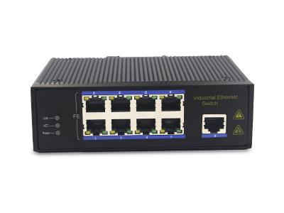 China UT09FP unmanaged industrial 9port 10/100M UTP RJ45 POE ethernet switch DIN Rail for sale