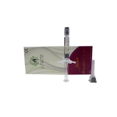 중국 2ml 횡단 연결 된 투여 할 수 있는 힐루론산 피부 필러 입술 몸 판매용