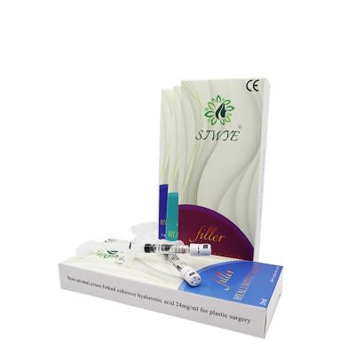 Cina Hyaluronic Acid 1ml 2ml 10ml Dermal Filler Breast Injection Price for Face Breast Enlargement in vendita