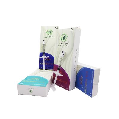 Cina Hyaluronic Acid 1ml 2ml 10ml Dermal Filler Breast Injection Price for Face Breast Enlargement in vendita