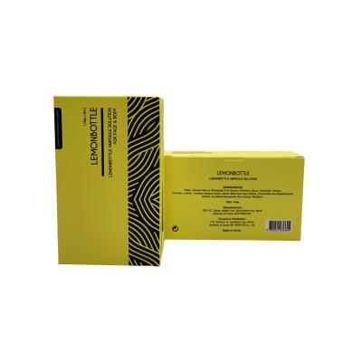 China Botella de limón Ampola Solución Disolvente de grasa inyecciones 5 viales X 10 ml en venta