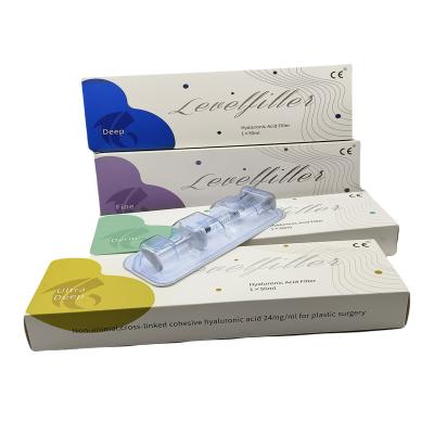 중국 크로스 링크드 히알루론산 10ml 24mg/Ml 엉덩이 주입 필러 판매용