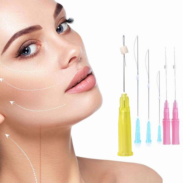 Quality Mono Screw Press Fishbone Cog 3D 4D 6D PDO PCL PLLA Threads Face Lift for sale