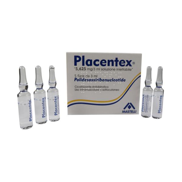 Quality Italy Placentex Skin Booster Injection Pdrn Salmon Whitening Lightening 3ml X 5 Vaila for sale