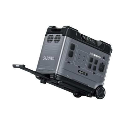China LiFePO4 Battery Power Station 2200W Portable Power Supply 1.8Hrs Fast Charge Solar Generator for sale