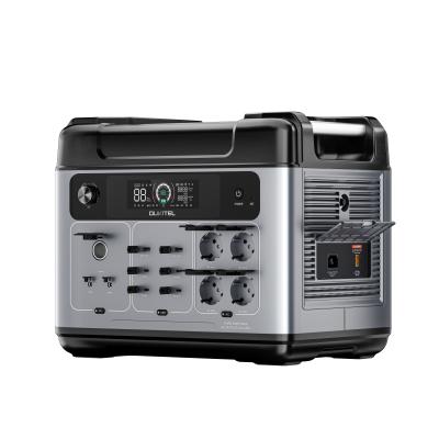 China 2400W Solar Generator Portable Kit Powerstation Solar Power Station 2048Wh Portable Mobile Generator for sale