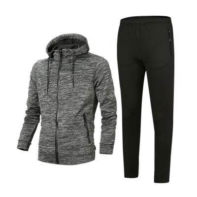 Cina L'abbigliamento dell'allenamento degli uomini di Richee comodo zippa sul rivestimento e l'insieme di Sweatpants in vendita