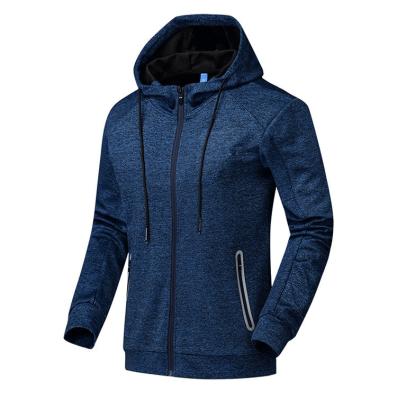 Cina Maglia con cappuccio degli sport dello zip degli uomini lunghi della manica di Richee su degli uomini atletici del rivestimento 230g in vendita