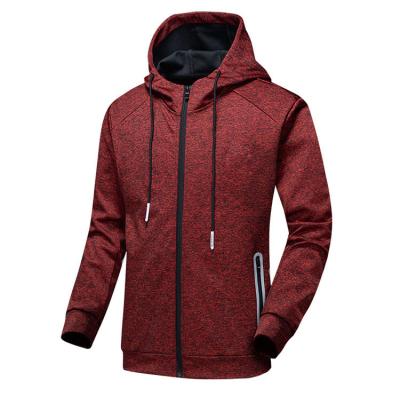 Cina Maglia con cappuccio degli sport dello zip degli uomini lunghi della manica di Richee su degli uomini atletici del rivestimento 230g in vendita