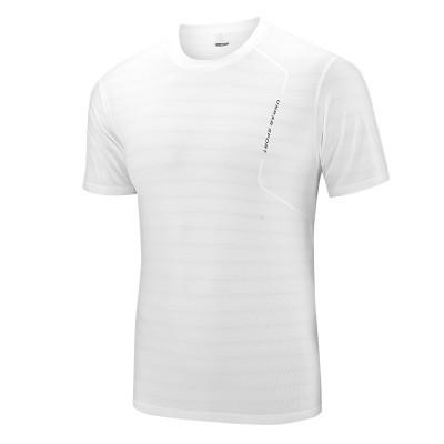 Cina Manica atletica dell'abbigliamento 160g degli uomini S - 3XL breve intorno alle magliette del collare in vendita