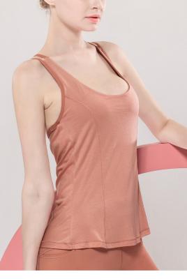 Cina La canottiera sportiva BSCI dell'yoga delle donne di cucitura di Flatlock del collo profondo posteriore sexy ha certificato in vendita