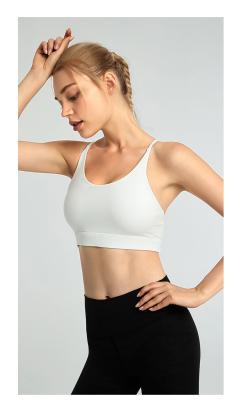 Cina le cinghie leganti del reggiseno degli sport delle donne di Paded di resistenza all'usura indietro in vendita
