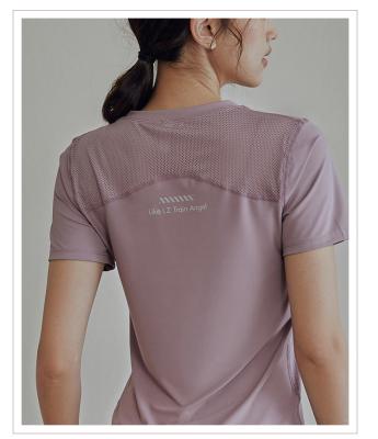 Cina Magliette atletiche di forma fisica delle signore di Flatlock Stitcing delle magliette delle donne di Richee in vendita