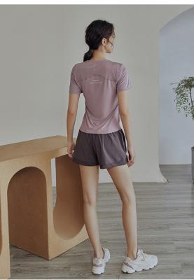 Cina Magliette atletiche di forma fisica delle signore di Flatlock Stitcing delle magliette delle donne di Richee in vendita