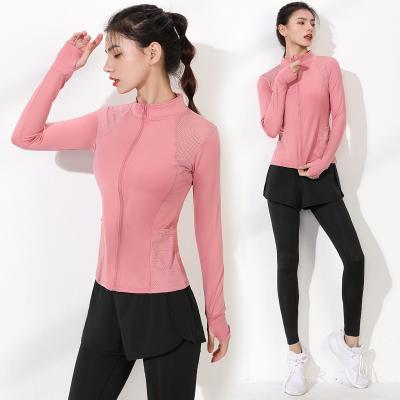 Cina Camice su sudato comode dello zip delle signore di forma fisica delle donne su ordine dell'abbigliamento in vendita