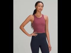 XS--Cuello profundo y parte posterior Spandex de las camisetas sin mangas para mujer de nylon de la yoga de 5XL