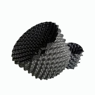 Cina HDPE material black plastic root control pots for Locust in vendita