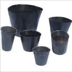 Cina Trattamento UV del fiore dei vasi molli di plastica neri della scuola materna in vendita