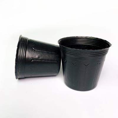 Cina Trattamento UV del fiore dei vasi molli di plastica neri della scuola materna in vendita