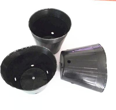 Κίνα Manufactory custom design soft PS PVC plastic 1 gallon pots for tree flower seedlings προς πώληση