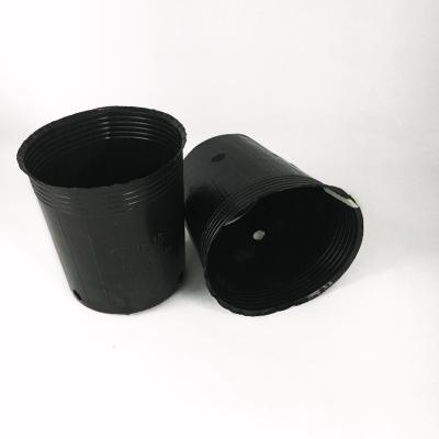 China black plastic soft nutrition pot Chinese orchid seedling pot for sale