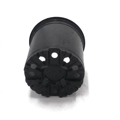 China Light and soft black/double-color flower pot  laurel  seedling nutrition pot for sale