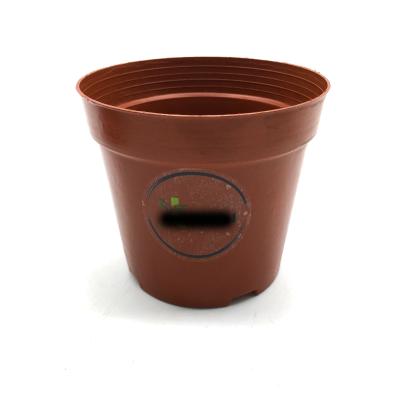 Cina Vasi di plastica della scuola materna del fiore dell'orchidea di coltura idroponica dei vasi della scuola materna del vaso di fiore 1gallon in vendita