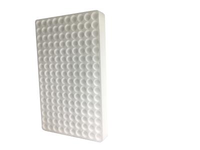 China Floating EPS Foam Plastic Seedling Tray Recycled 160 Round Cell Seed Tray for sale