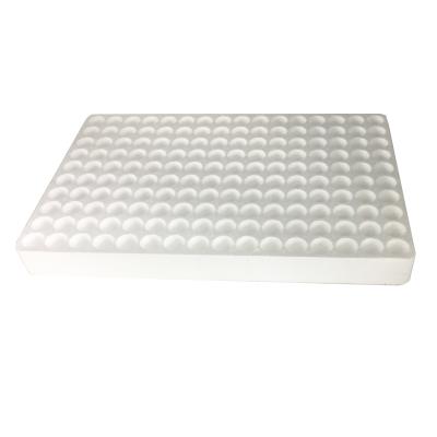 China White Rectangle 160 Cavity Plastic Nursery Tray EPS Foam Seed Starter Trays for sale