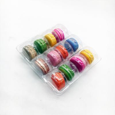 중국 Clear PVC/PET blister macaron  packaging 판매용