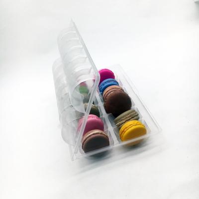 중국 PVC/PET plastic packaging tray macaron/cake/candy packaging 판매용