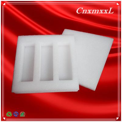 China White High Density EPE Foam Packaging Styrofoam Shipping Box With Inserts for sale